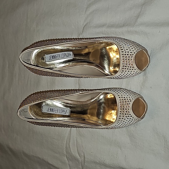 Jennifer Lopez | Shoes | Jlo Bling High Heel Shoes | Poshmark